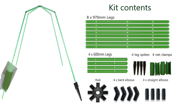 Flexi Garden Tree Frame - 2 metres tall - Flexi Garden Frames
